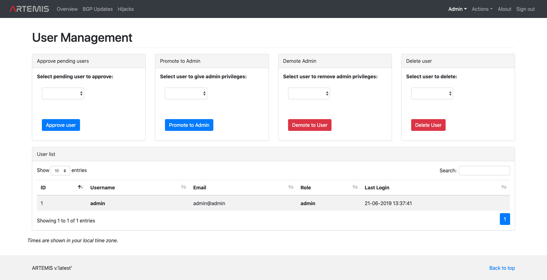 Web Application - Artemis Docs